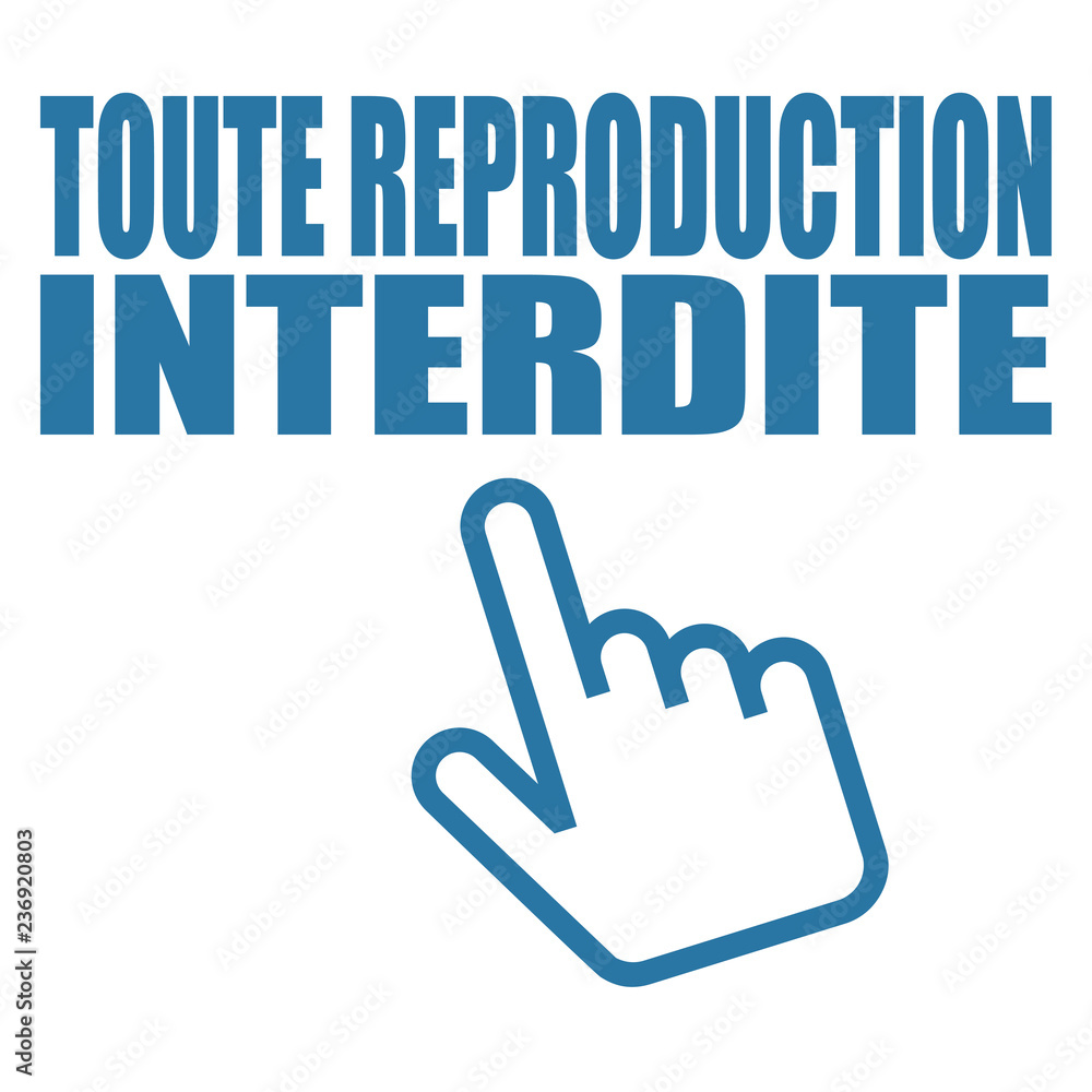 Vector de Stock Logo toute reproduction interdite. | Adobe Stock