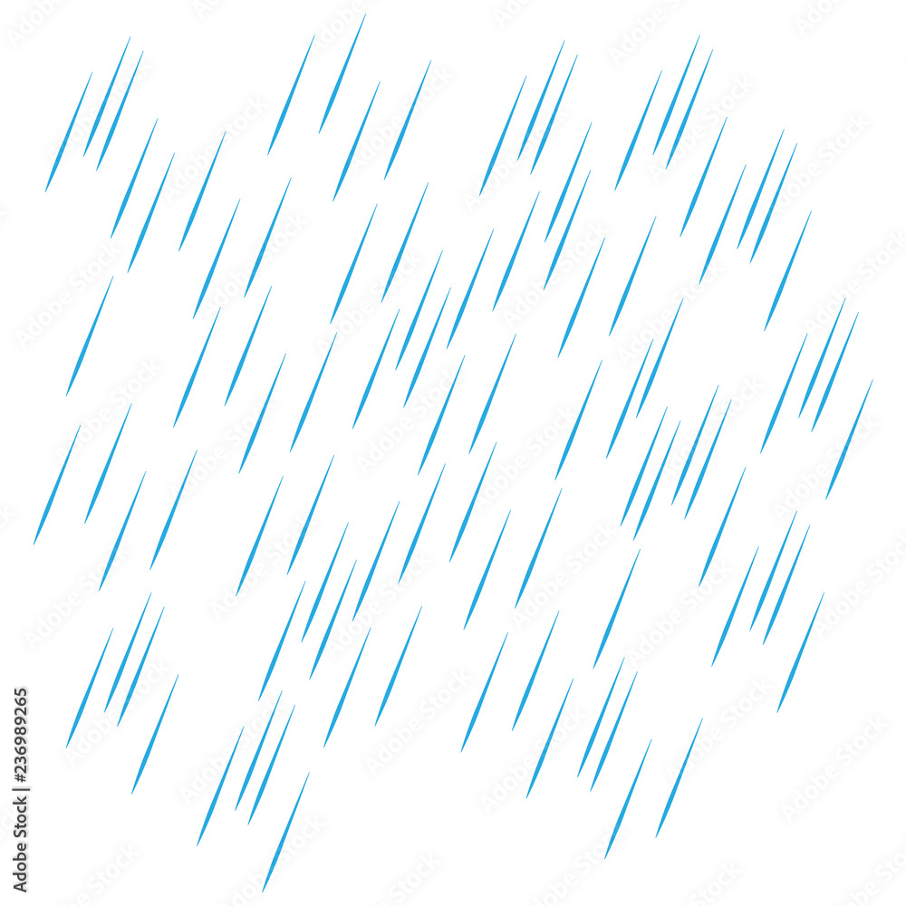 Rain transparent background. Water drops rainfall vector pattern Stock ...
