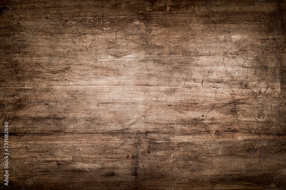 Dark Brown Wood Texture with Scratches Stock Photo | Adobe Stock