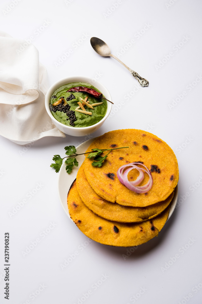 Makki di roti with sarson ka saag, popular punjabi main course recipe ...