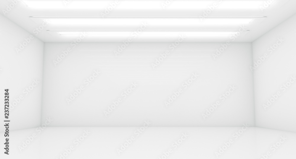 Contemporary future concept background. Empty futuristic clean white ...