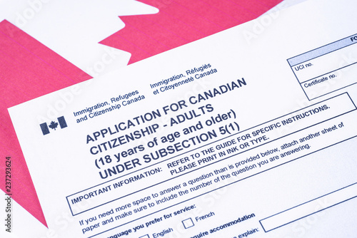 Application for Canadian Citizenship - Adults. Immigration, Refugees ...