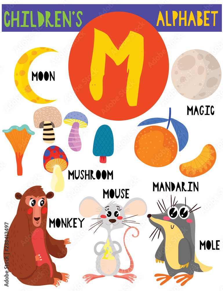 Objects That Start With M For Preschool