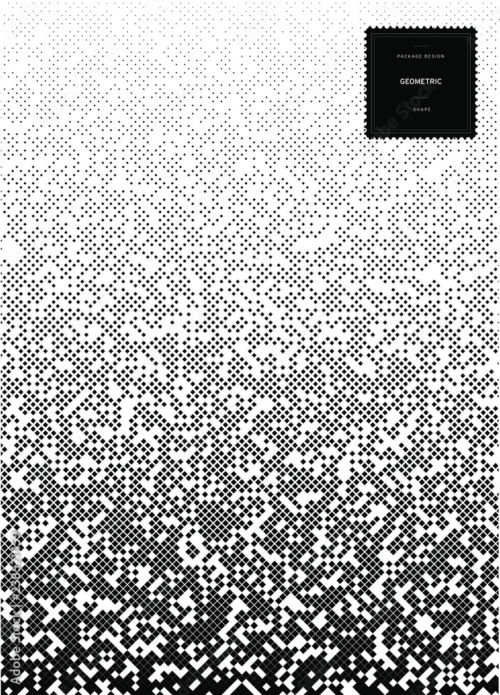 Optical art patterns for background.Stickers with logos. Vector ...