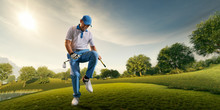 Angry Golf Man Free Stock Photo - Public Domain Pictures