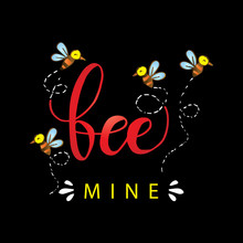 Valentine Bee Mine Background Free Stock Photo - Public Domain Pictures