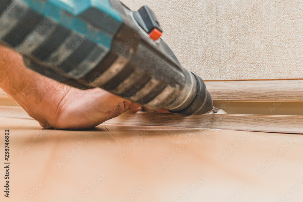 Technology of installation and installation of plastic floor plinth - A ...