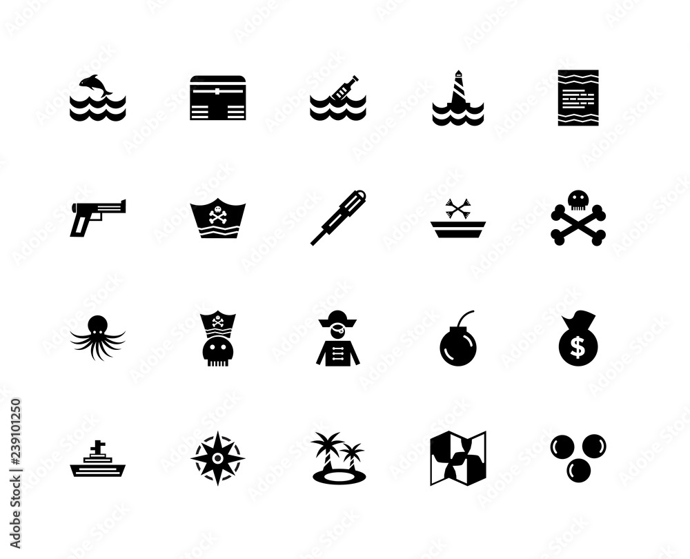 Treasure Map Symbols