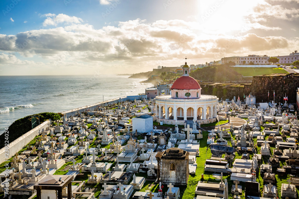 Santa maria cemetery in San Juan Puerto Rico Stock Photo | Adobe Stock