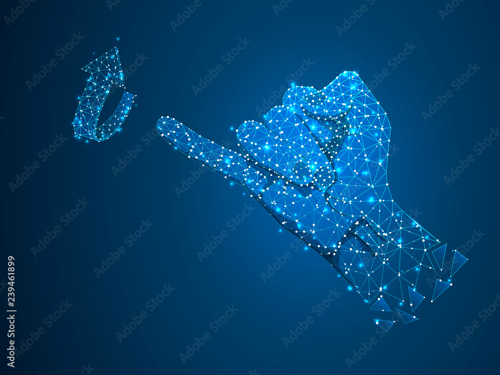 Sign language J letter, hand that use the visual-manual modality to ...