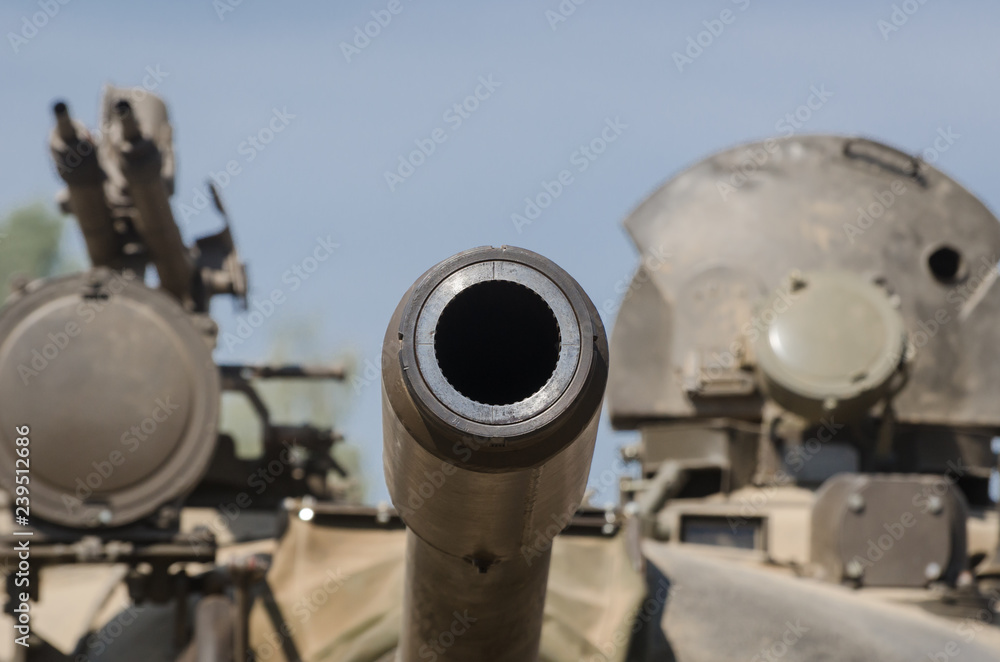 TANK - Armored military vehicle from Cold War period of Soviet ...