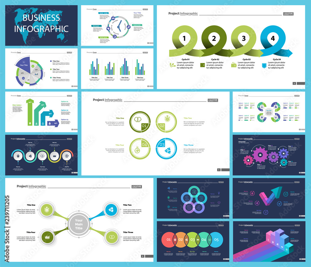 Creative business presentation slide for management concept. Can be ...