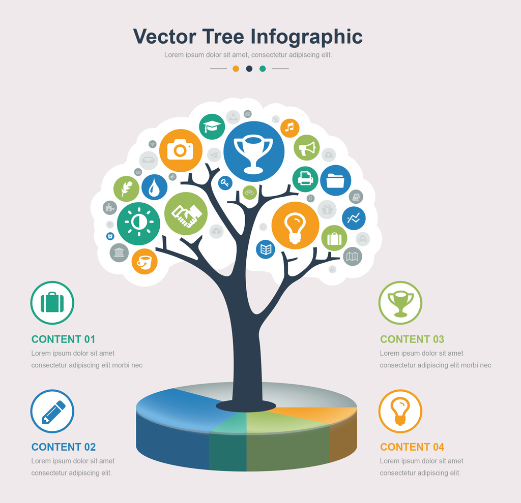 Infographic Tree Template