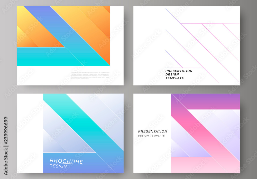 The minimalistic abstract vector illustration of the editable layout of ...