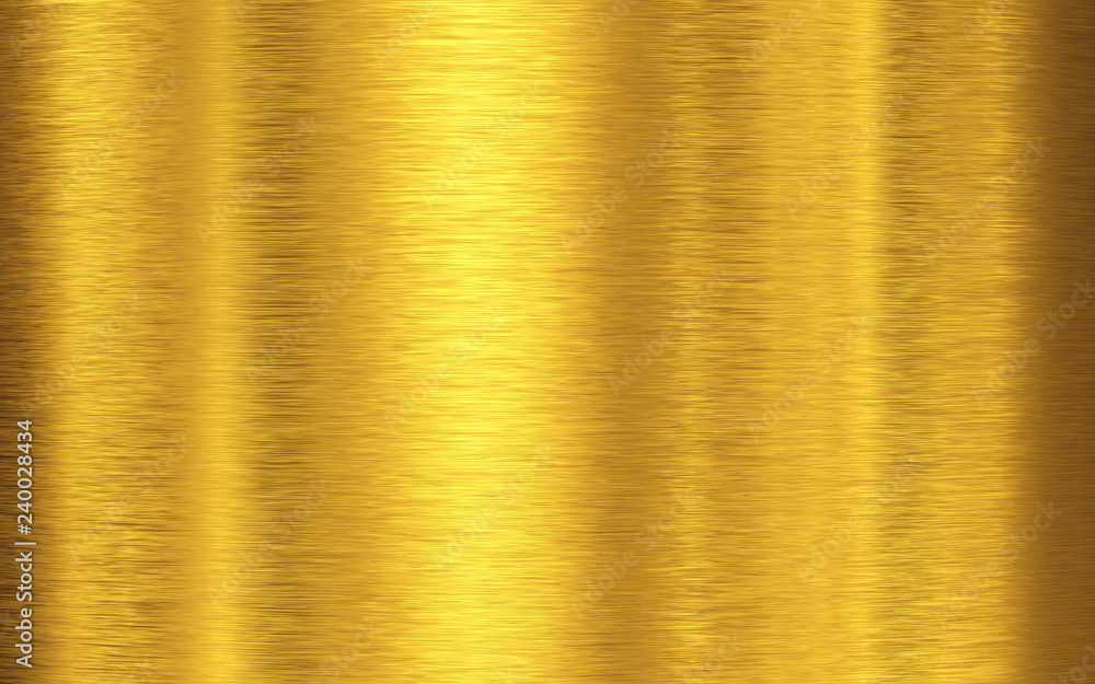 Brushed gold surface background with light reflection Stock Photo ...