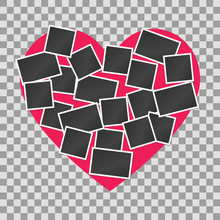 Pink Heart Collage Background Free Stock Photo - Public Domain Pictures