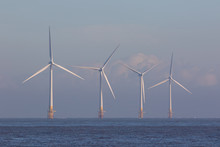 Offshore Wind Turbines Free Stock Photo - Public Domain Pictures