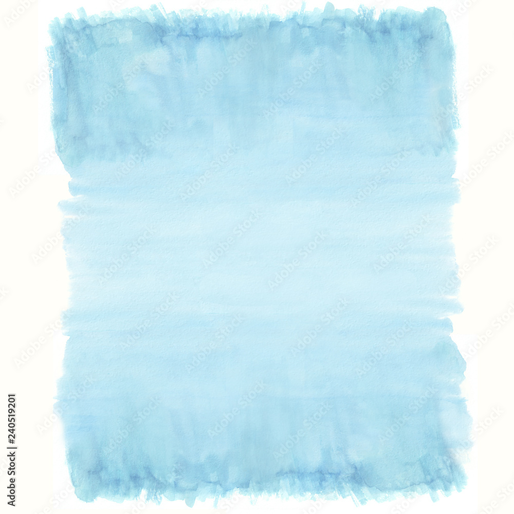 Blue high resolution vertical watercolor gradient background. It's ...
