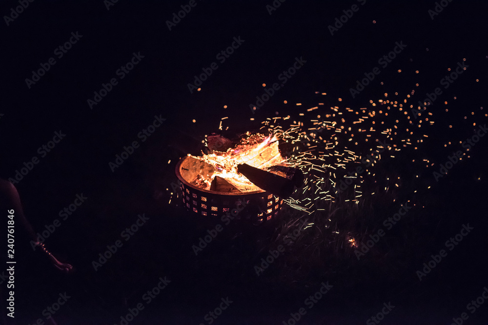 Floating Fire Embers