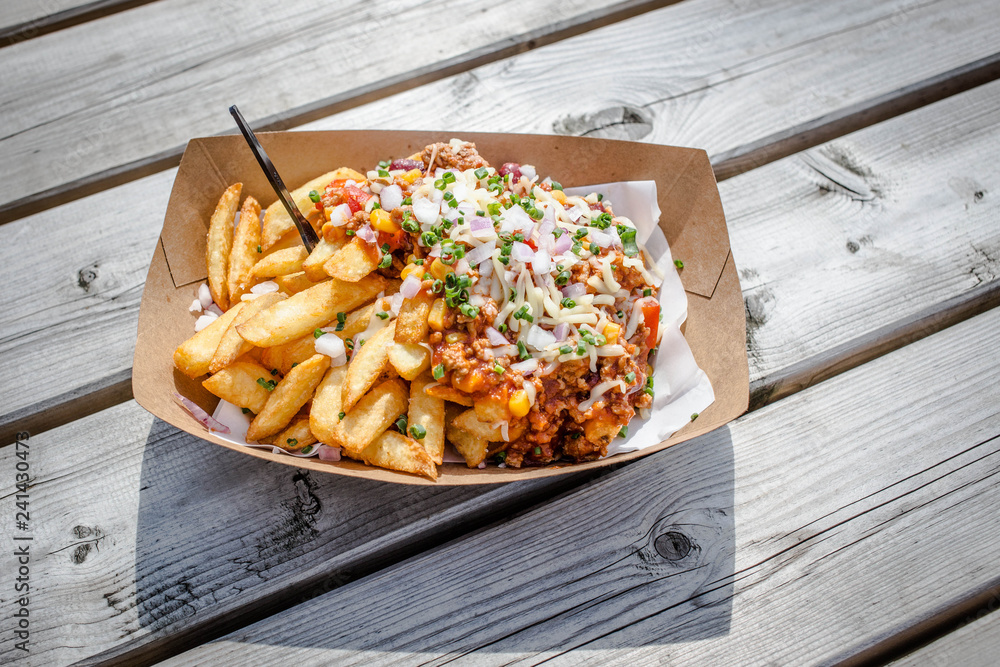 Poutine Fries Stock Photo | Adobe Stock