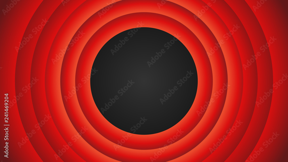 Retro cartoon movie style background vector illustration - Vettoriale ...