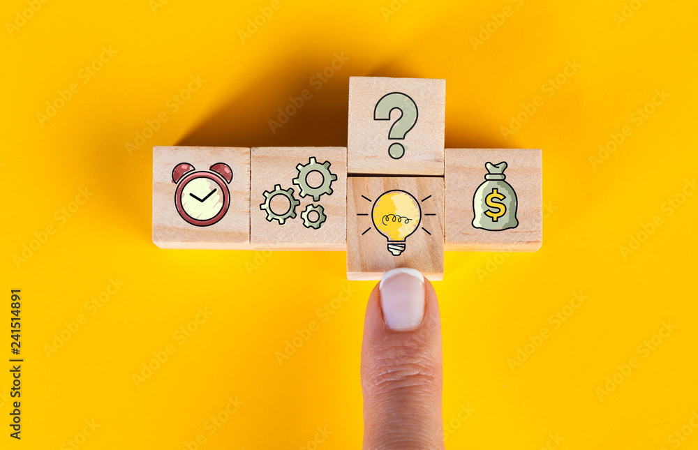 Convert time to money Stock Photo | Adobe Stock