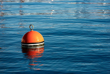 Big Buoy In Ocean Free Stock Photo - Public Domain Pictures