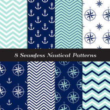 Seamless Nautical Compass Pattern Free Stock Photo - Public Domain Pictures