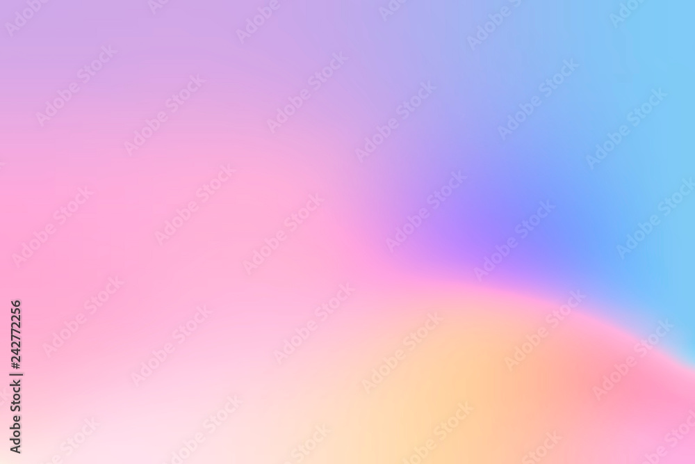 Colorful holographic gradient background design Stock Vector | Adobe Stock