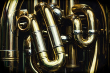 Silver Colored Tuba Free Stock Photo - Public Domain Pictures