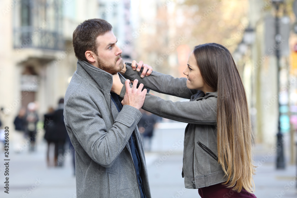 Angry Couple Fighting