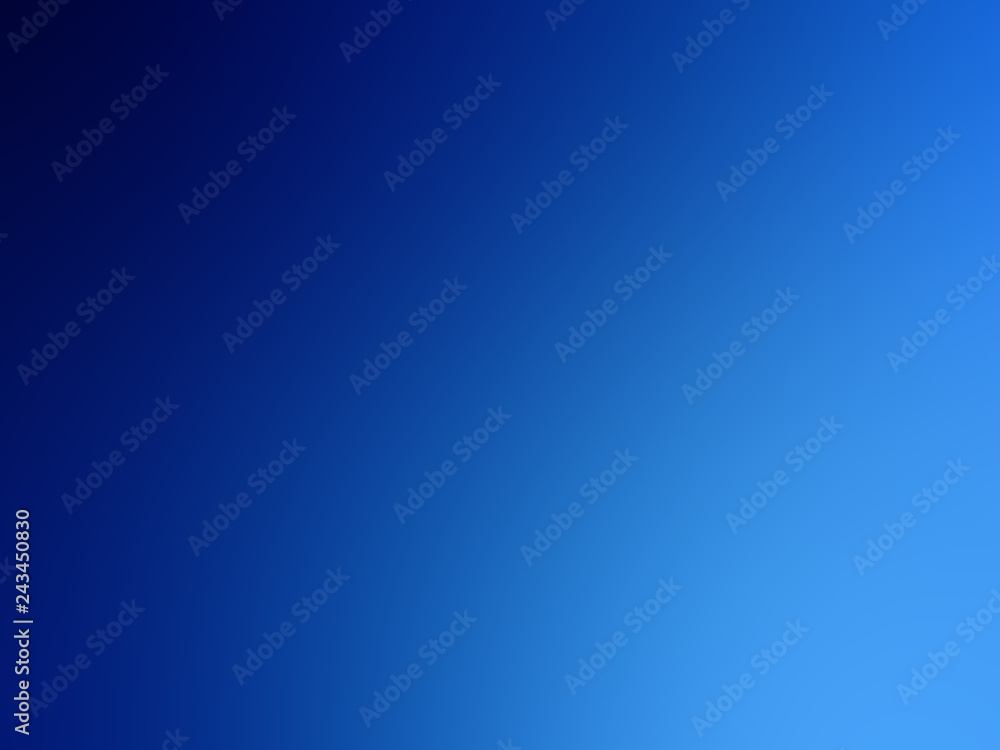 Blue gradient background, abstract illustration of deep water Stock ...