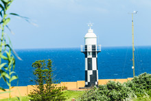 Port Shepstone Lighthouse And Sea Free Stock Photo - Public Domain Pictures