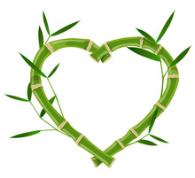 Bamboo Heart Free Stock Photo - Public Domain Pictures