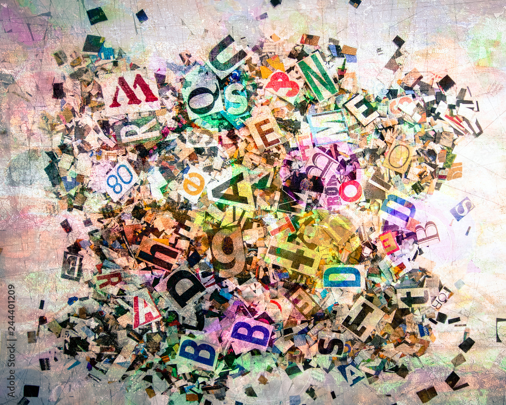 random letters and words Stock Illustration | Adobe Stock