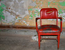 Rusted Chair Back Free Stock Photo - Public Domain Pictures