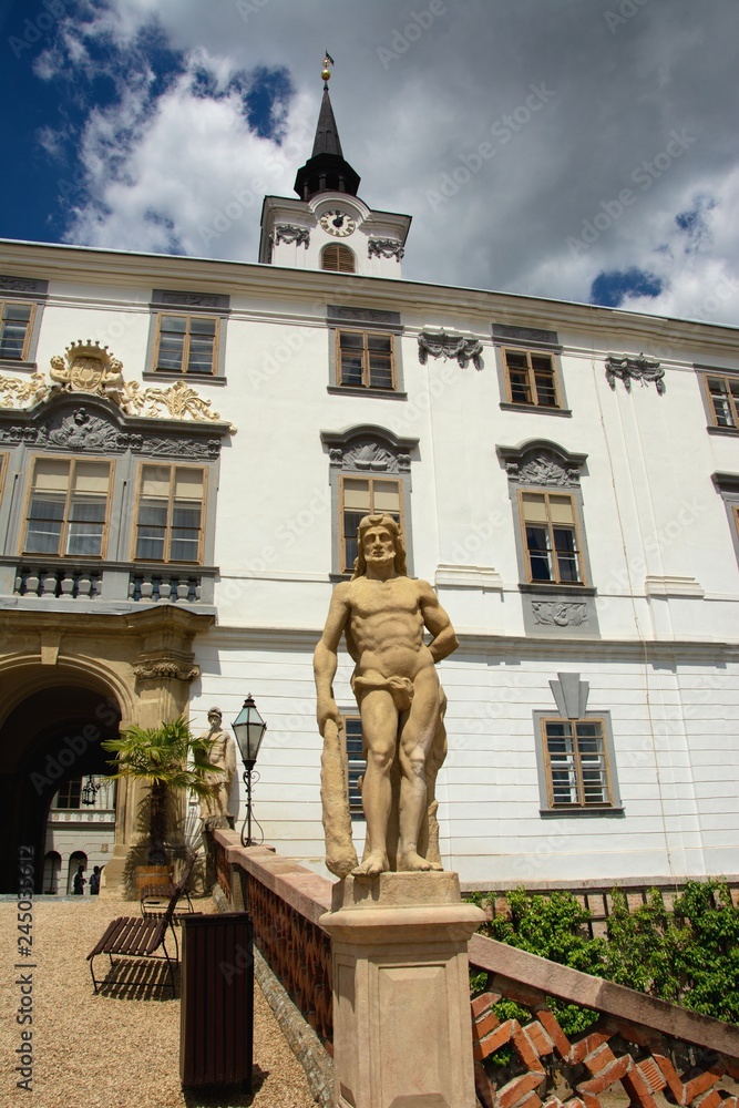 Originally medieval stronghold was reconstructed into a Renaissance ...