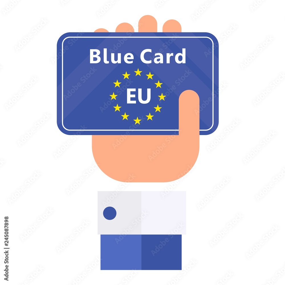 Identity card confirming the availability of a temporary residence ...