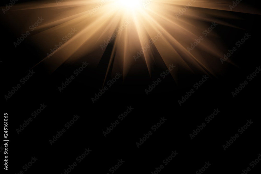 Sun Lens Flare Overlays, Rainbow overlays photoshop overlays Stock Illustration | Adobe Stock