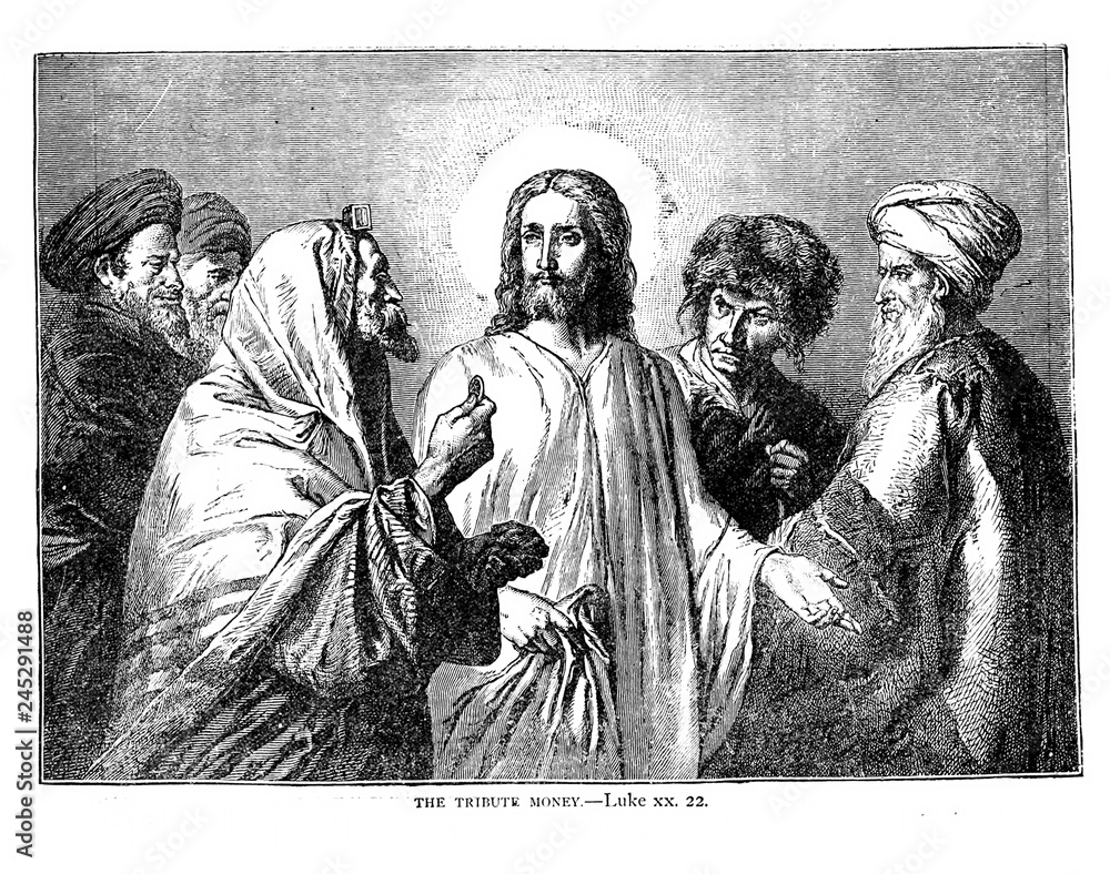 Render unto Caesar the things that are Caesar's, and unto God the ...