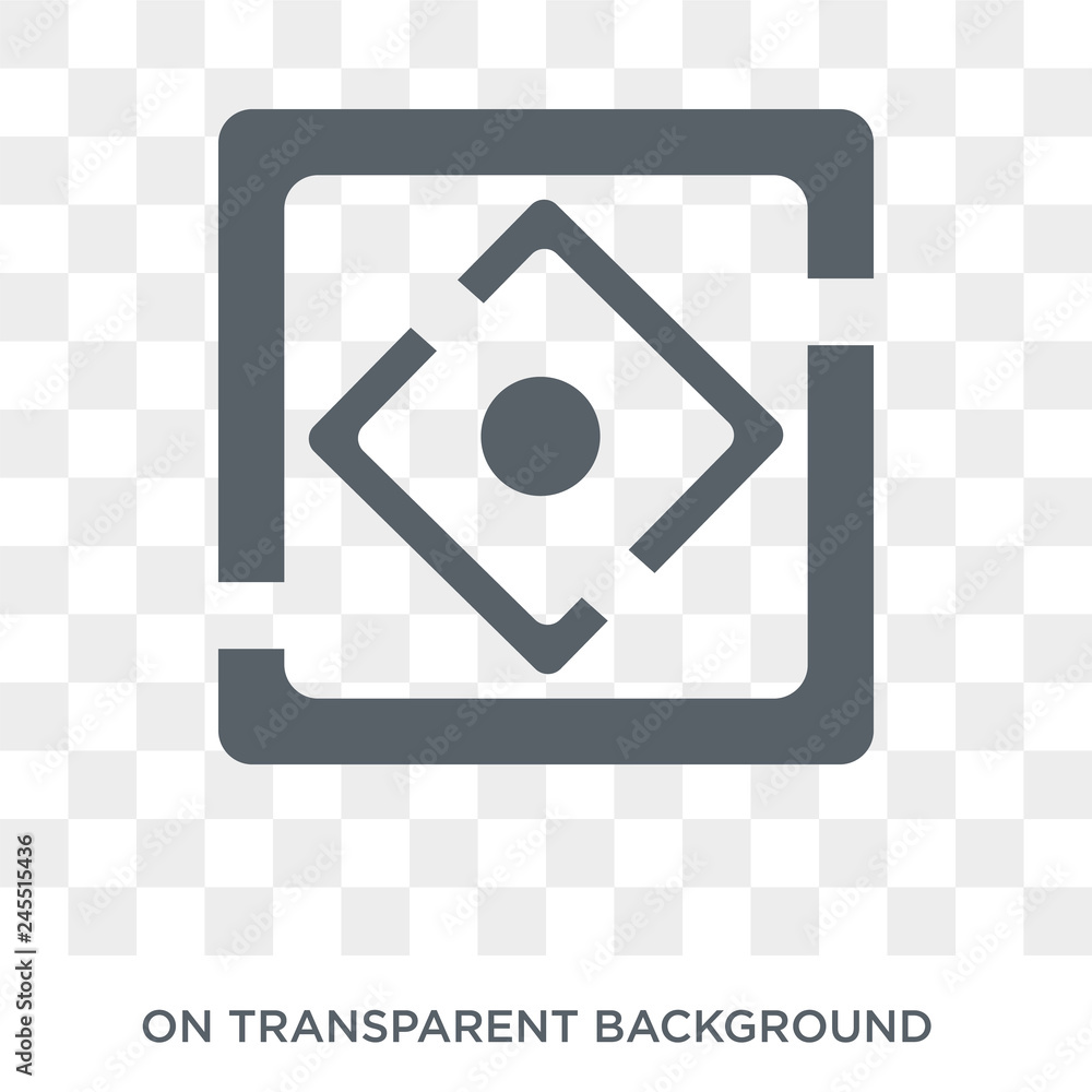 Precision icon. Trendy flat vector Precision icon on transparent ...