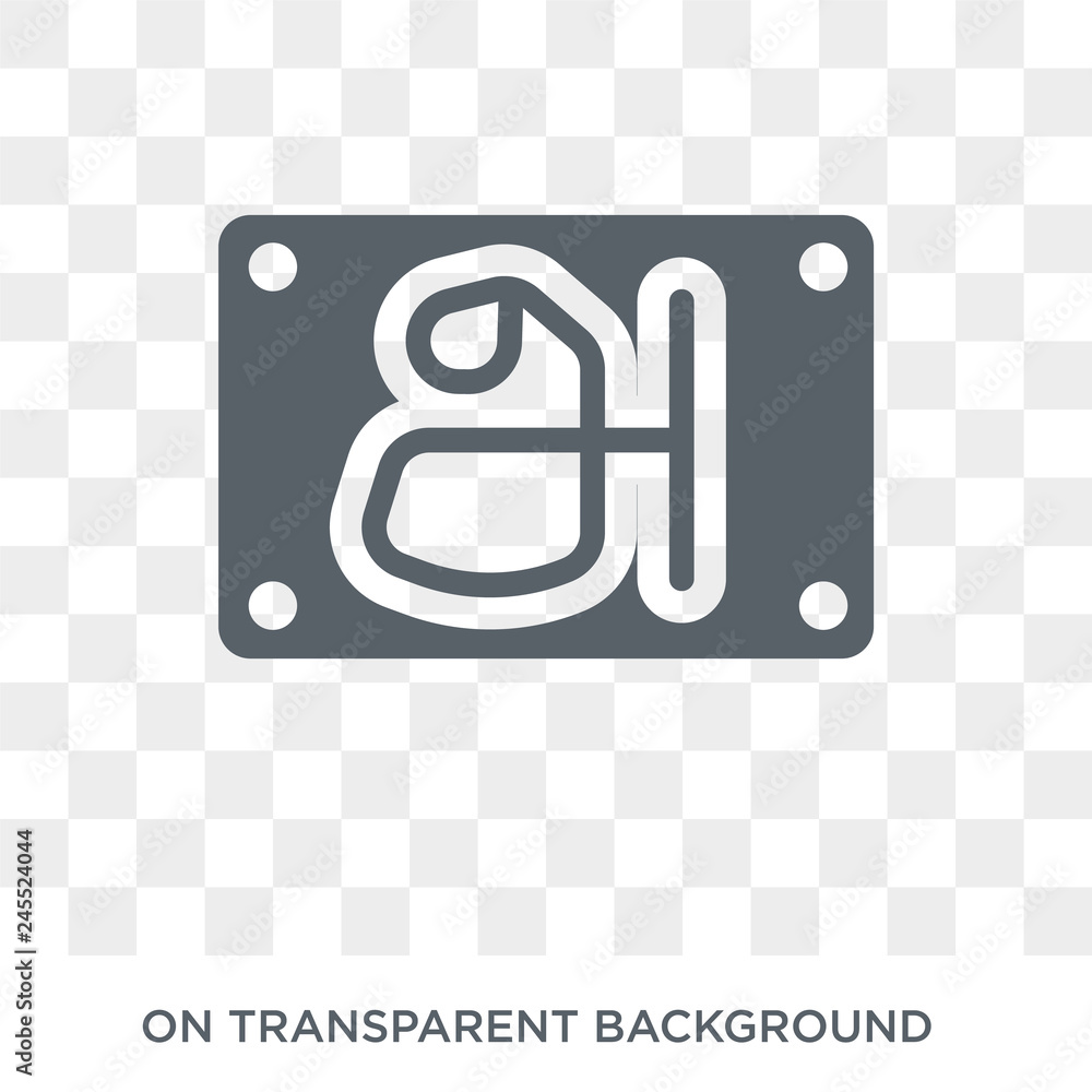 tamil language icon. Trendy flat vector tamil language icon on ...