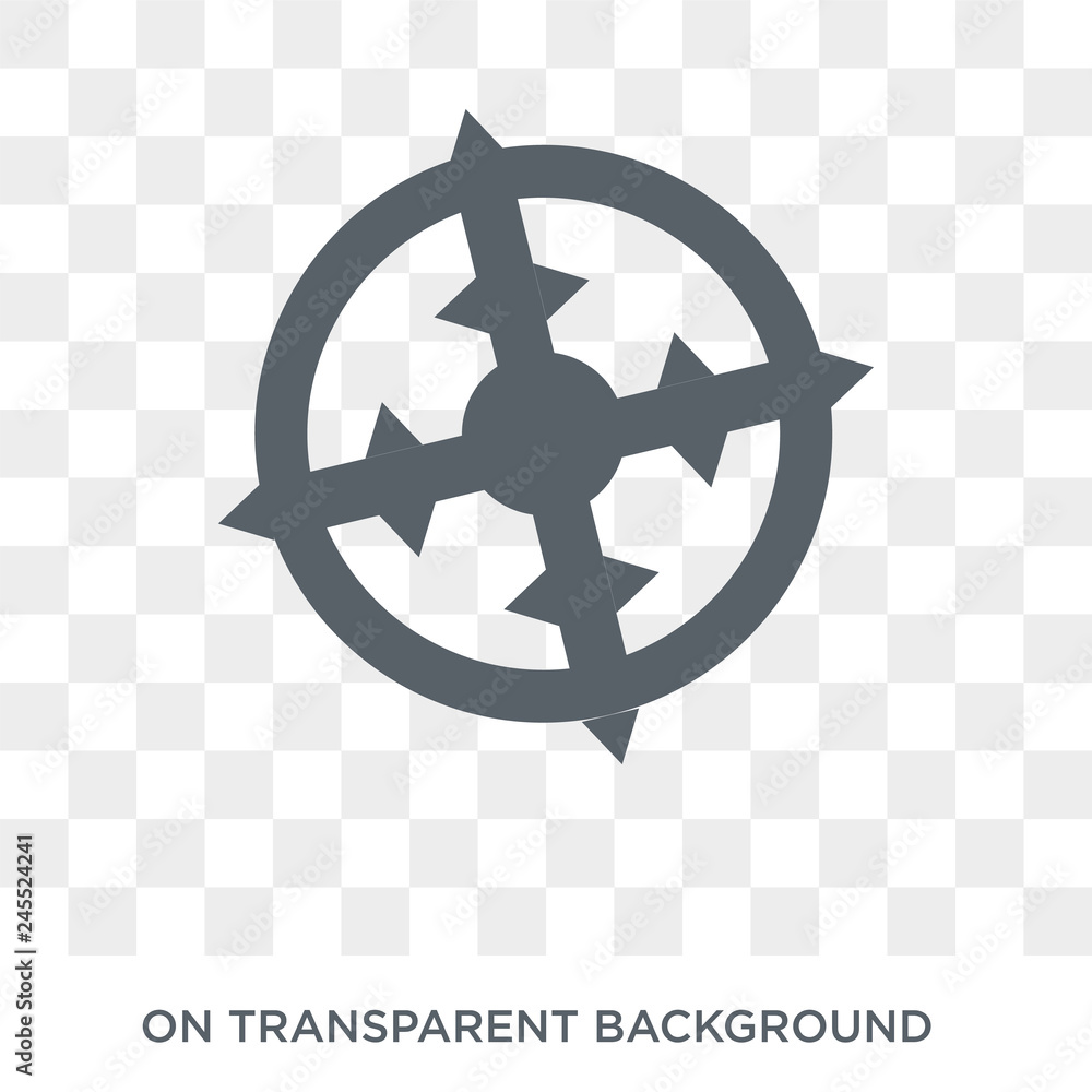 odisha icon. Trendy flat vector odisha icon on transparent background ...