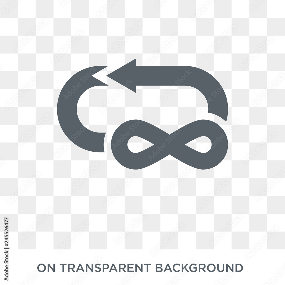 Loop icon. Loop design concept from Time managemnet collection. Simple ...