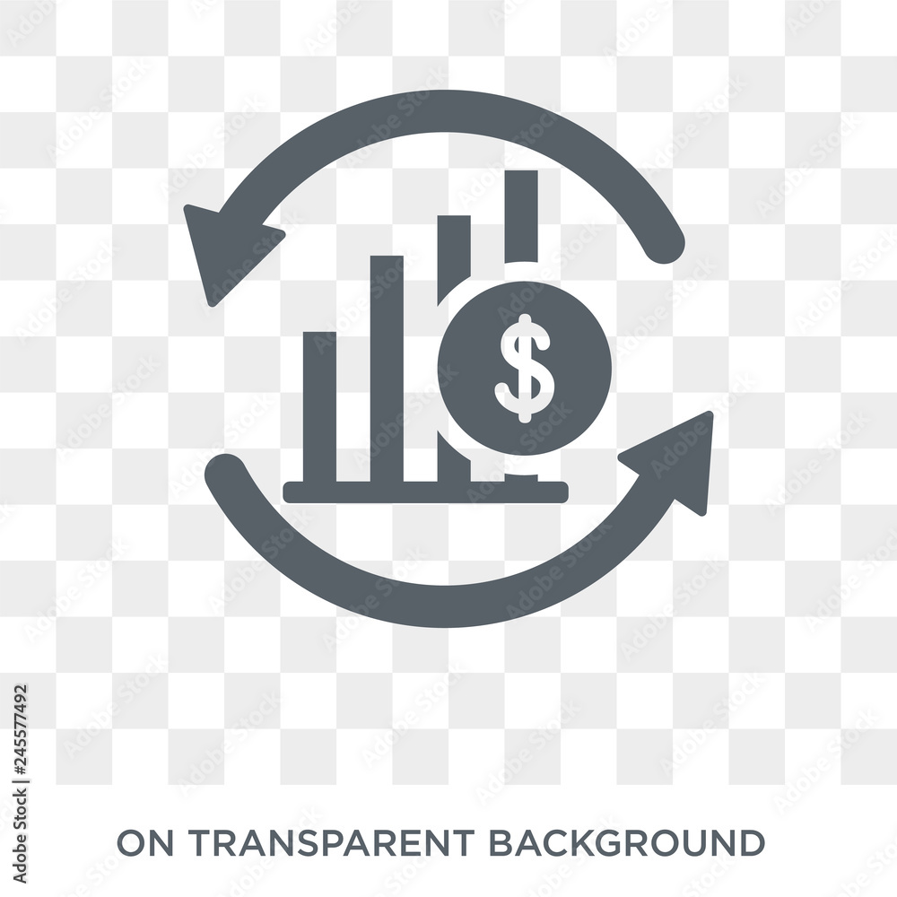 Business cycle icon. Business cycle design concept from Business cycle ...