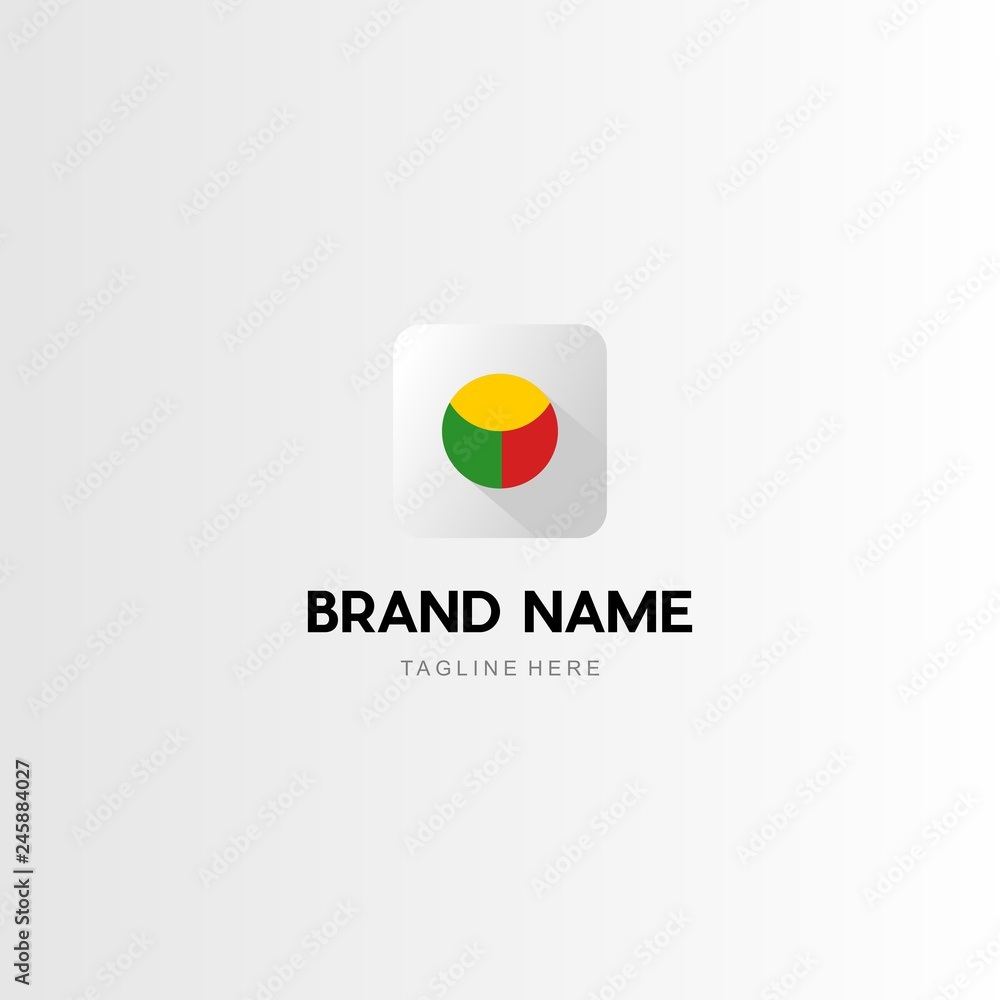 color palette logo Stock Vector | Adobe Stock