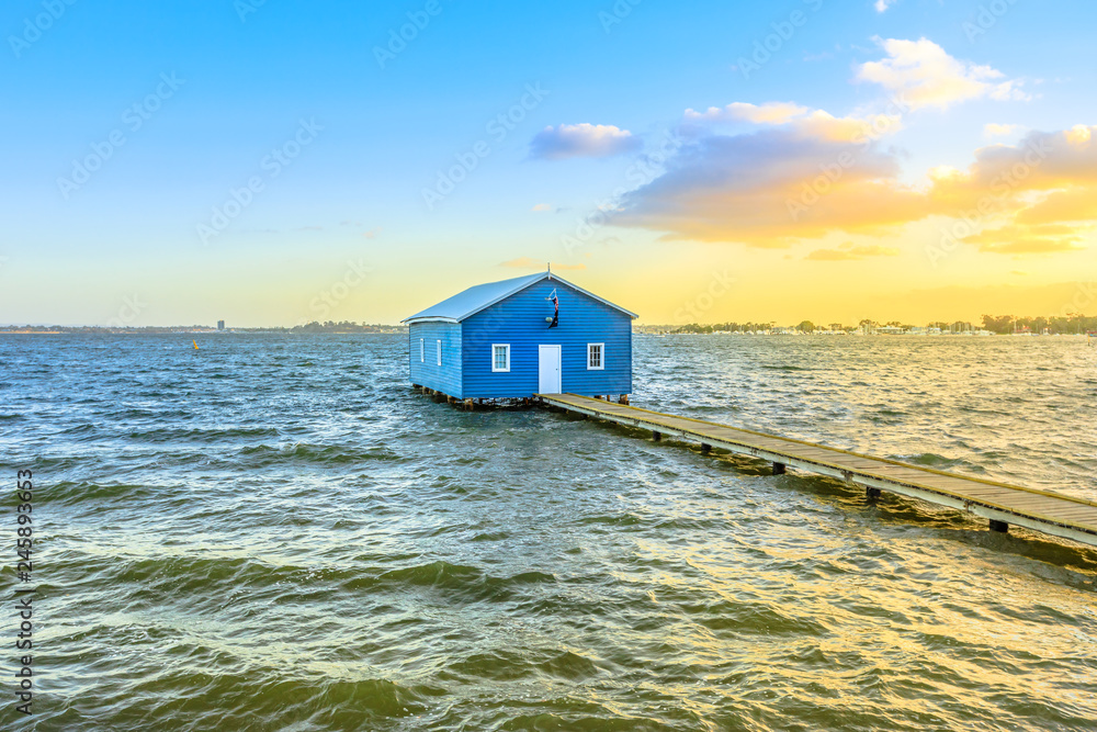 Perth Iconic Blue House
