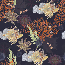 Seamless Fish Abstract Art Free Stock Photo - Public Domain Pictures