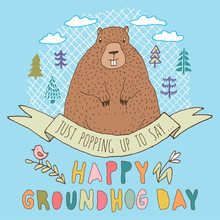 Groundhog Day Poster Free Stock Photo - Public Domain Pictures