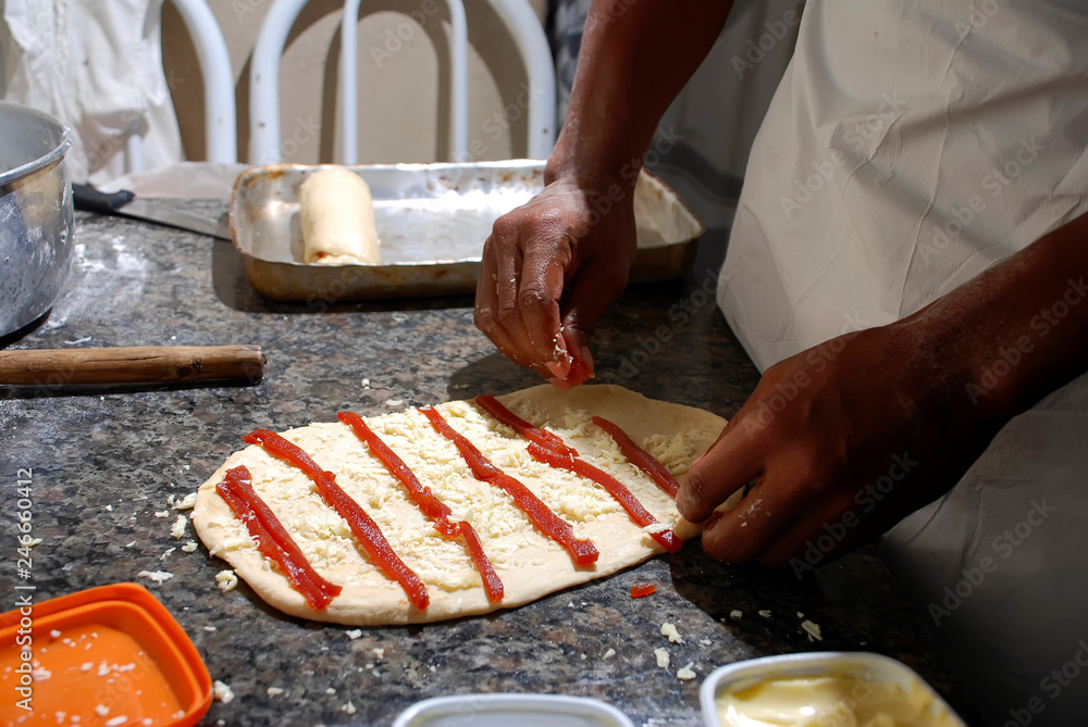 Kitchen. Region of the Quilombola Community photographed in Presidente ...